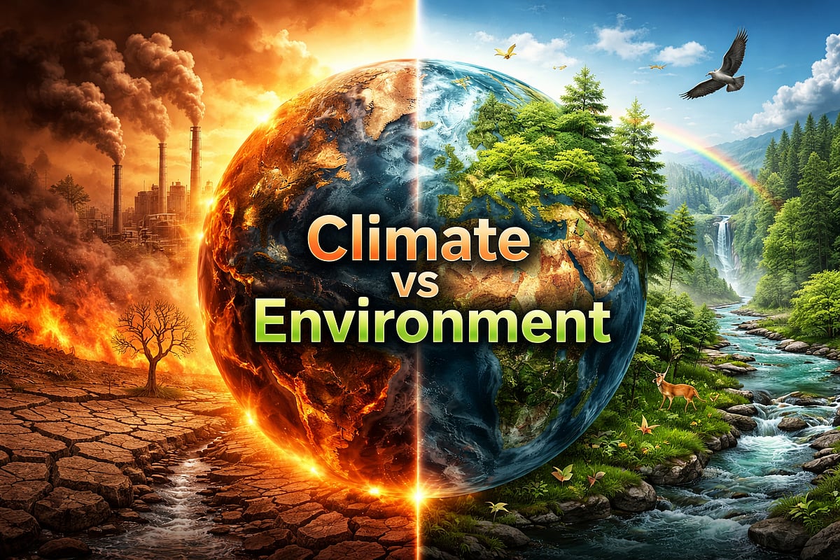 Climate vs Environment: Understanding the Difference—and Why It Matters ...