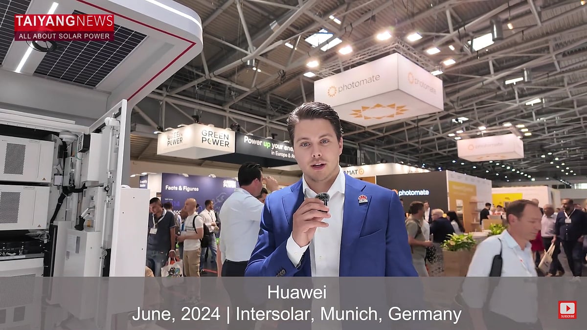 Huawei Presents Wide Range Of Inverter & ESS Solutions At Intersolar ...