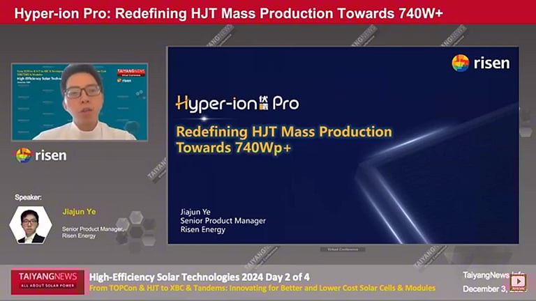 Risen’s HJT Module Redefined