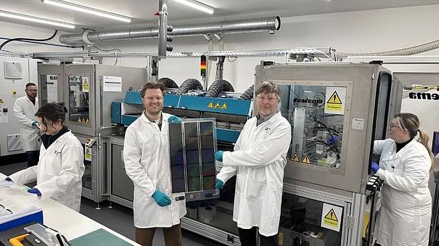 New Perovskite-Based Back Contact Solar Cell With Up To 12.8% Efficiency