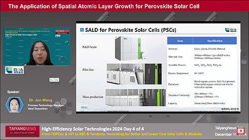 Ideal Deposition: Spatial Atomic Layer Growth For Perovskite