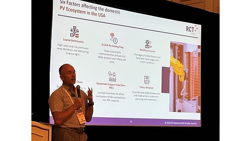 US Solar PV Manufacturing Confronts Supply Chain And Policy Risks