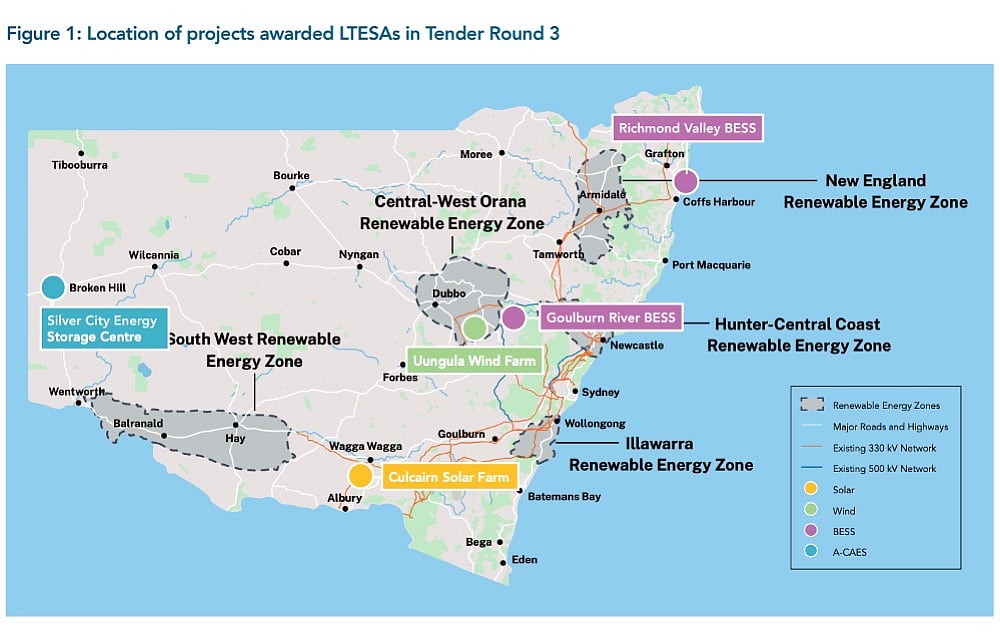 NSW’s 3rd Electricity Infrastructure Roadmap Tender Concludes