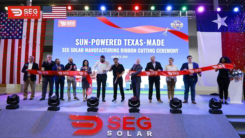 2 GW Solar PV Module Manufacturing Factory Commissioned In US