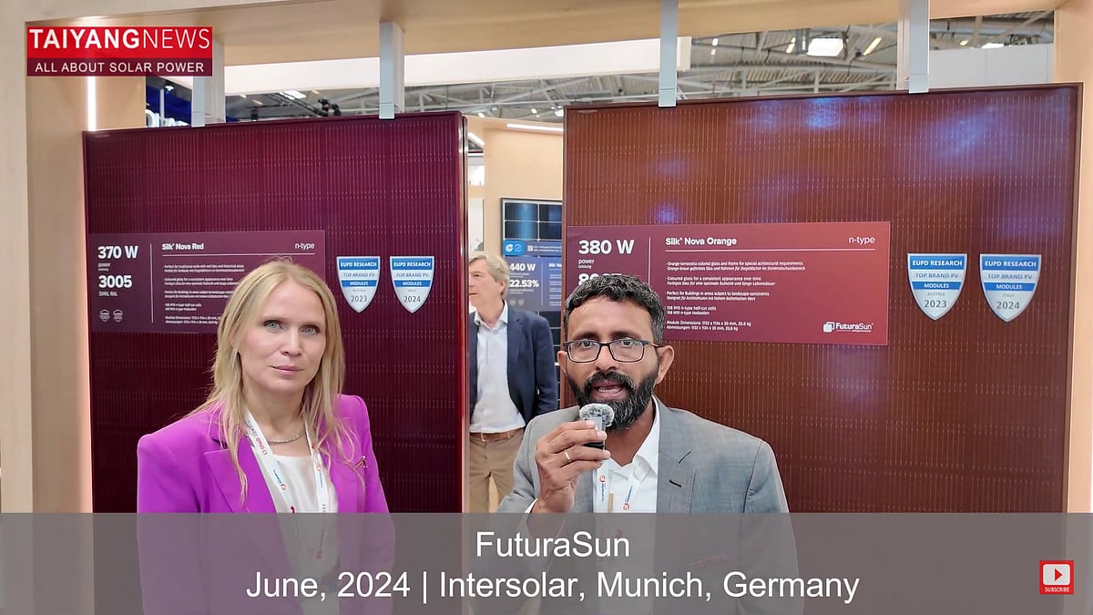 FuturaSun's Latest Module Offerings @ Intersolar Europe 2024