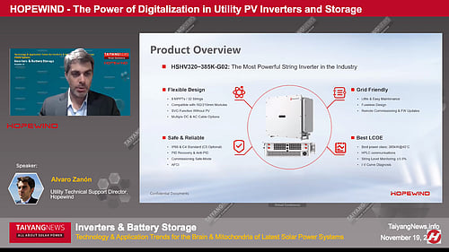 Hopewind: Digitalizing Inverter & Storage Solutions For Utilities
