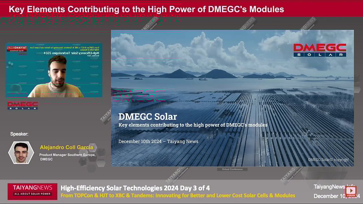 DMEGC’s Advanced TOPCon Cell-Based Multi-Application Modules