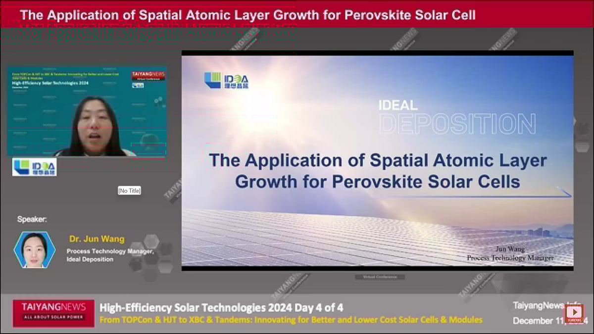 Ideal Deposition: Spatial Atomic Layer Growth For Perovskite