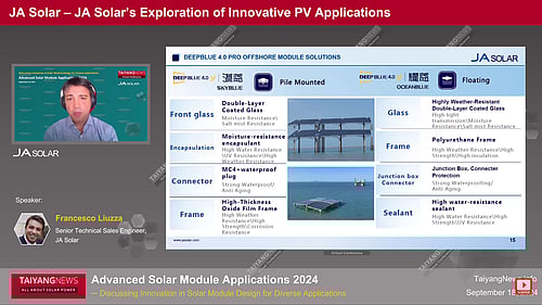 JA Solar’s Special Application Modules With Optimized BOM