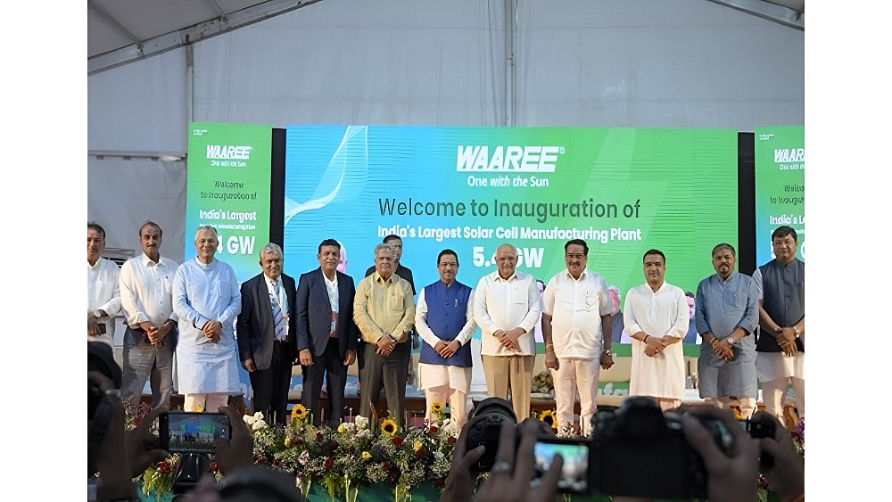 Waaree Commissions India’s Largest Solar Cell Production Factory