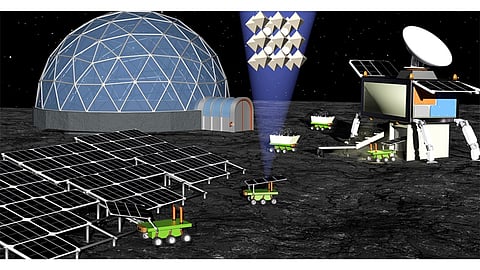 Scientists Propose Solar Manufacturing Using Moon Dust