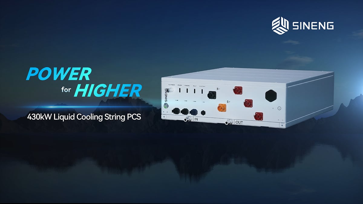 Sineng Electric Expands Modular String PCS Portfolio