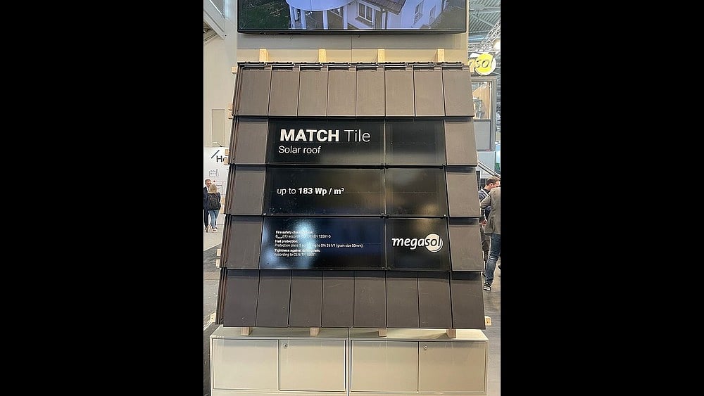 Megasol’s Swiss-Engineered Solar Tiles