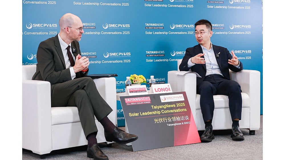 SNEC 2025 Exclusive: Interview With LONGi Group VP Dennis She