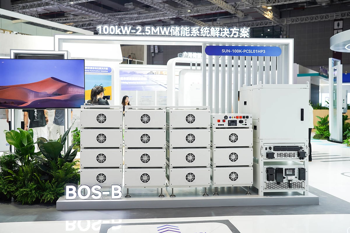 Deye Modular And Scalable C&I ESS Solution At SNEC 2025