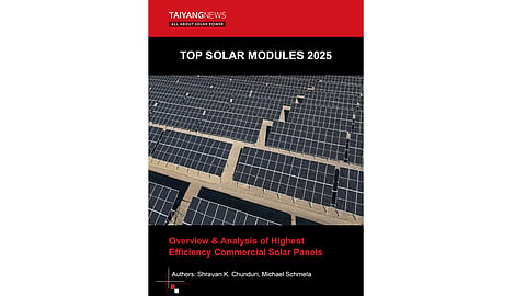 TaiyangNews TOP SOLAR MODULES 2025 Report Highlights Rapid Shift to ...
