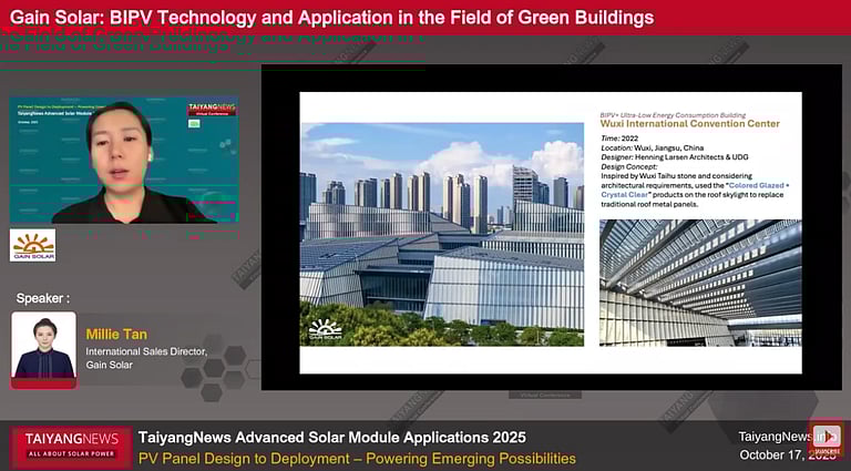 Gain Solar Presents BIPV Integration Across Different Buildings