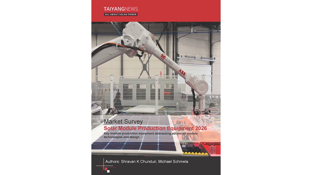 TaiyangNews Market Survey on Solar Module Production Equipment Released ...