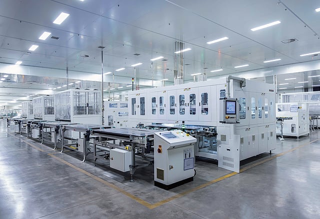 Auto-Bussing Equipment For PV Module String Interconnection