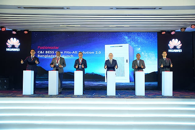 Huawei Launches 241 kWh C&I ESS For Bangladesh