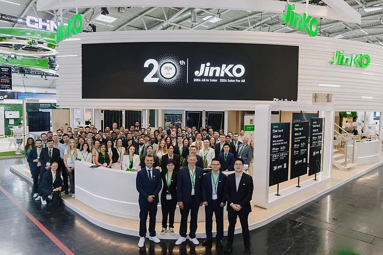 Leading Solar-Storage Portfolio! JinkoSolar Unveils Tiger Neo 5.0 at ...