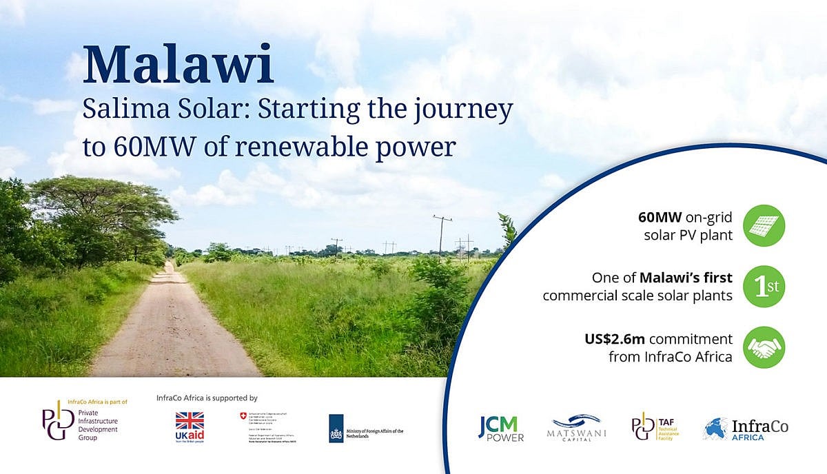 Malawi’s ESCOM Signs PPA For 60 MW Solar Project