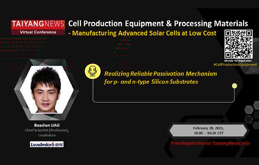 Passivation Mechanism for Silicon Substrates