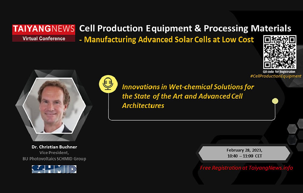Innovations in Wet-Chemical Solutions