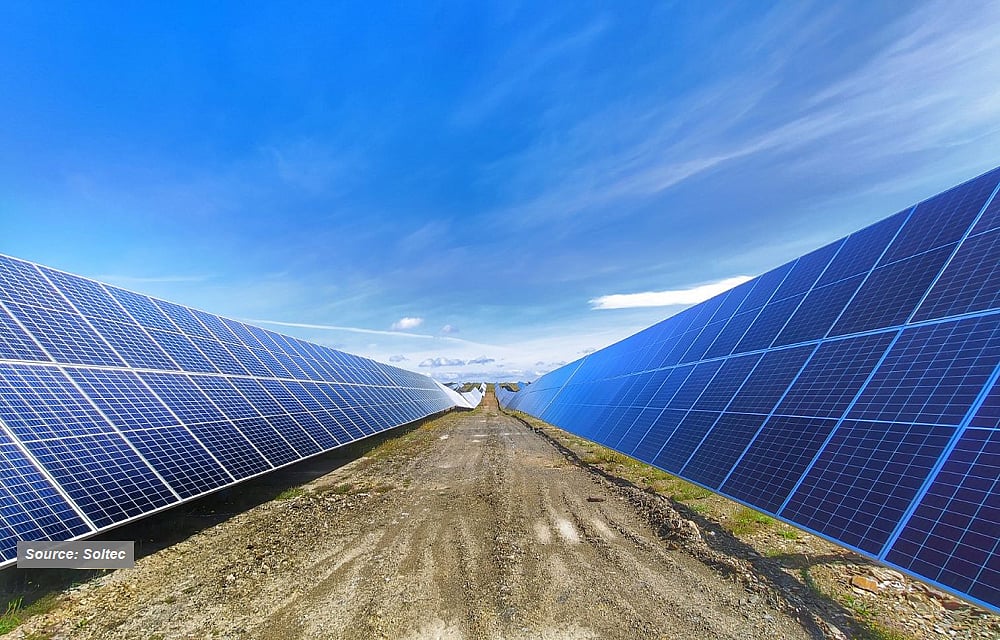 Terrain Adaptable Solar Tracker From Soltec