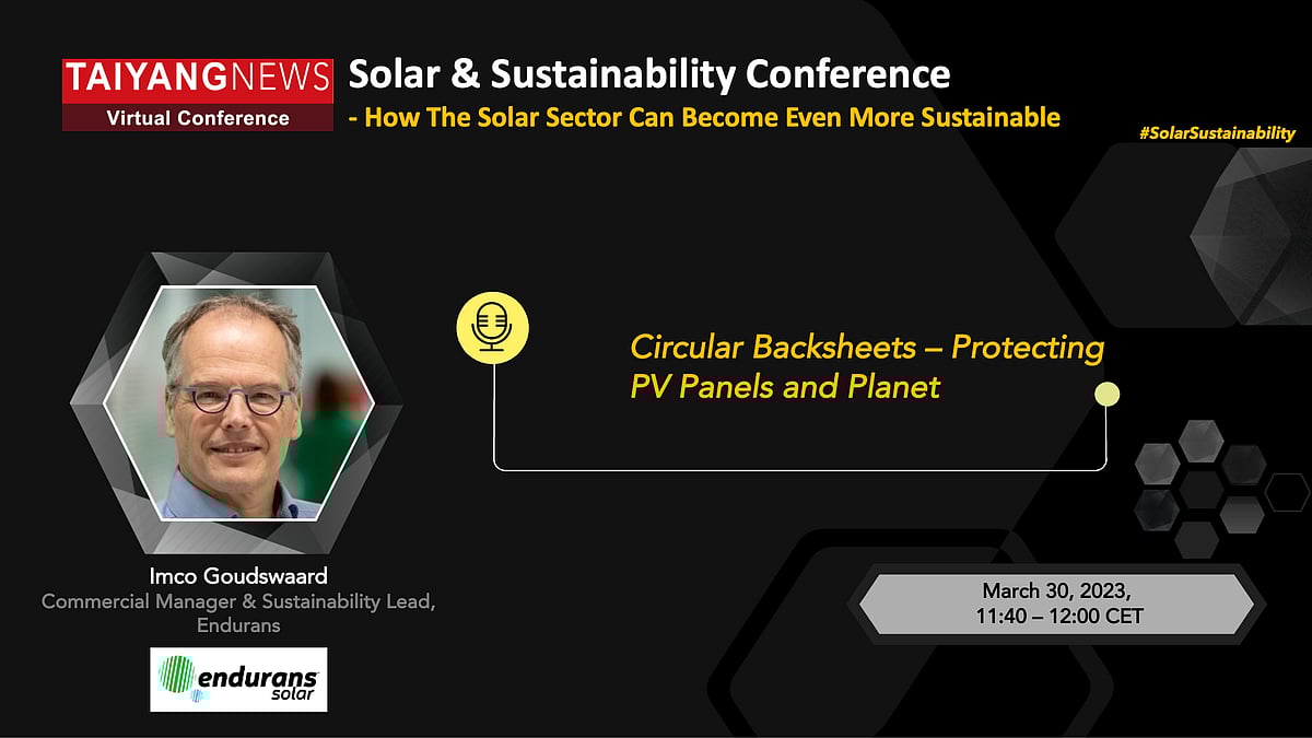 Circular Solar Backsheets