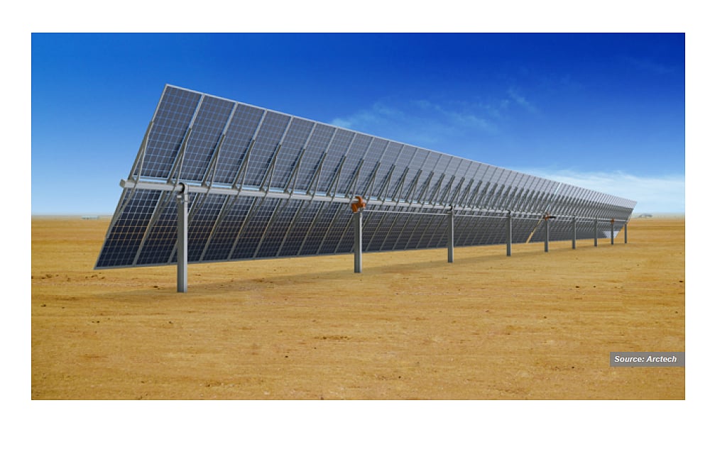 Arctech’s SkySmart Solar Tracker