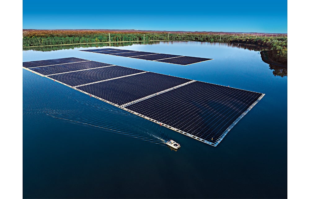 8.9 MW Floating Solar Plant In US