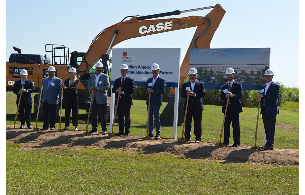 First Solar Breaks Ground On 5th Manufacturing Fab