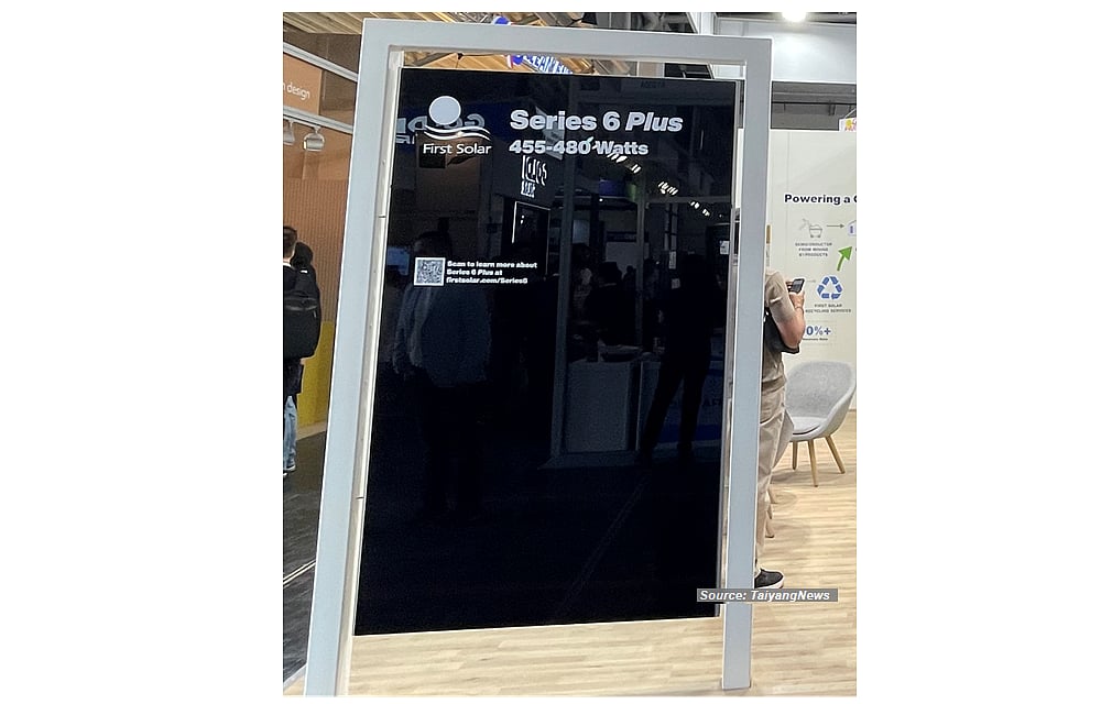 First Bifacial CdTe Thin-Film Solar Panel