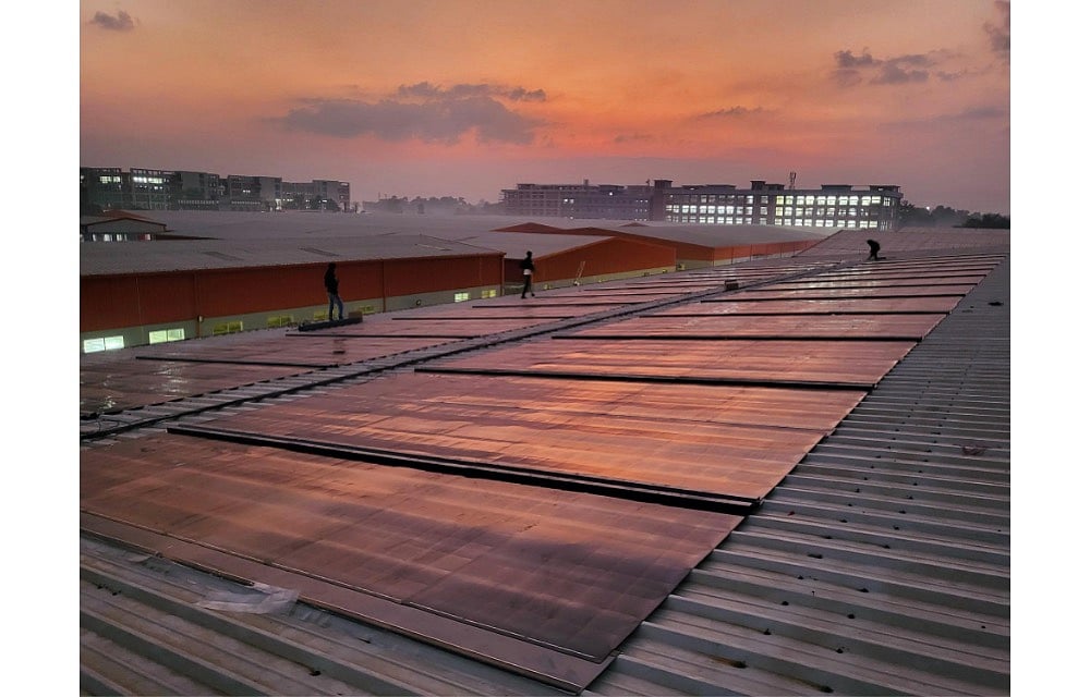 Thin Film Solar Roof Commissioned In Bangladesh