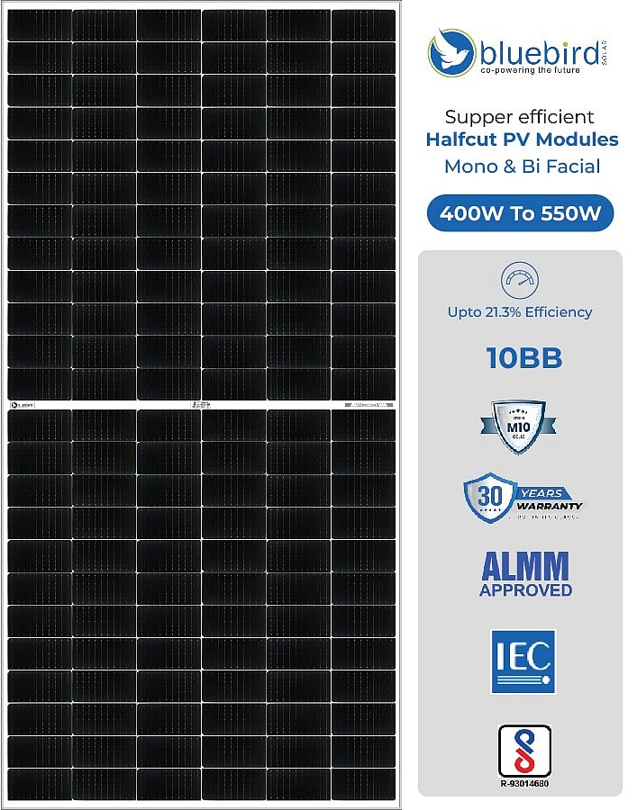 Bluebird Solar Focused On M10 Cell-Sized Solar Modules
