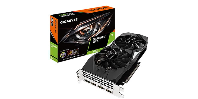 GIGABYTE Unveils GeForce® GTX 1650 series graphics card