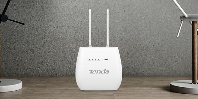 Tenda Launches 300Mbps Wireless 4G LTE and VoLTE Router in India