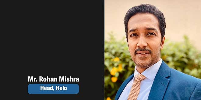 Helo Assigns Rohan Mishra as Head of India