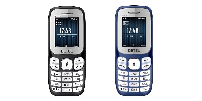 Detel Launches New Colour Variants of D1 Guru Feature Phone