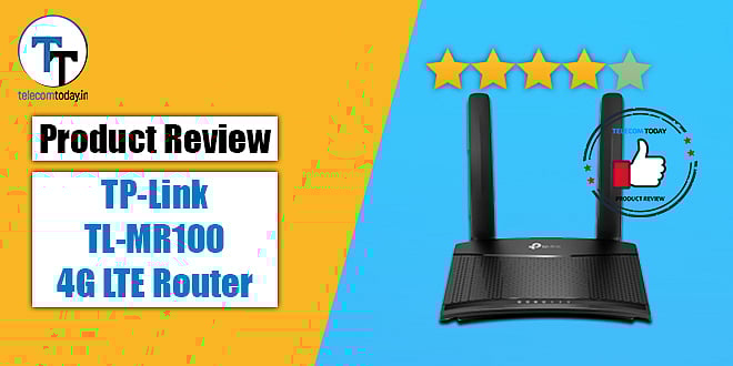 Product Review: TP-Link TL-MR100 4G LTE Router