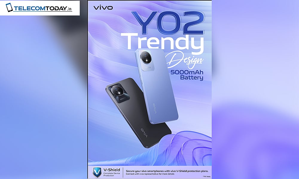 vivo Y02 Make in India Smartphone launched in India with Price Tag INR 8999