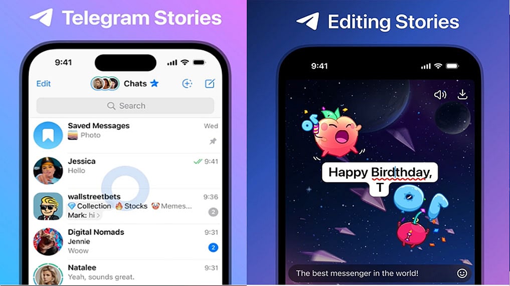 Telegram Launches Stories Feature for All Users