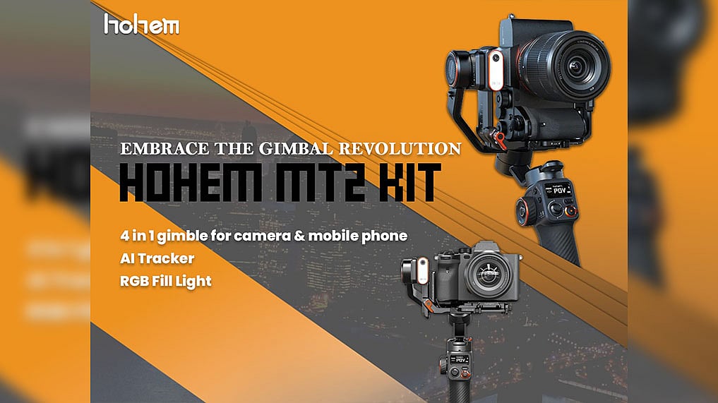 Hohem Unveils ‘MT2 Kit’ 4-in-1 Camera Gimbal