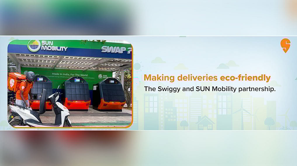 SUN Mobility Collaborates with Swiggy for Last-Mile Delivery with E-Bikes
