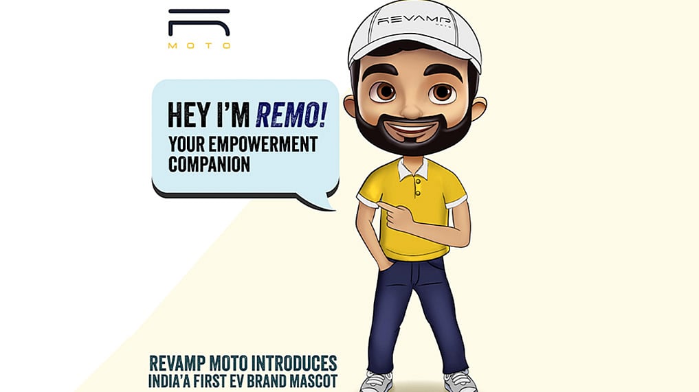 Revamp Moto Launches Hustler Remo, India's First EV Mascot