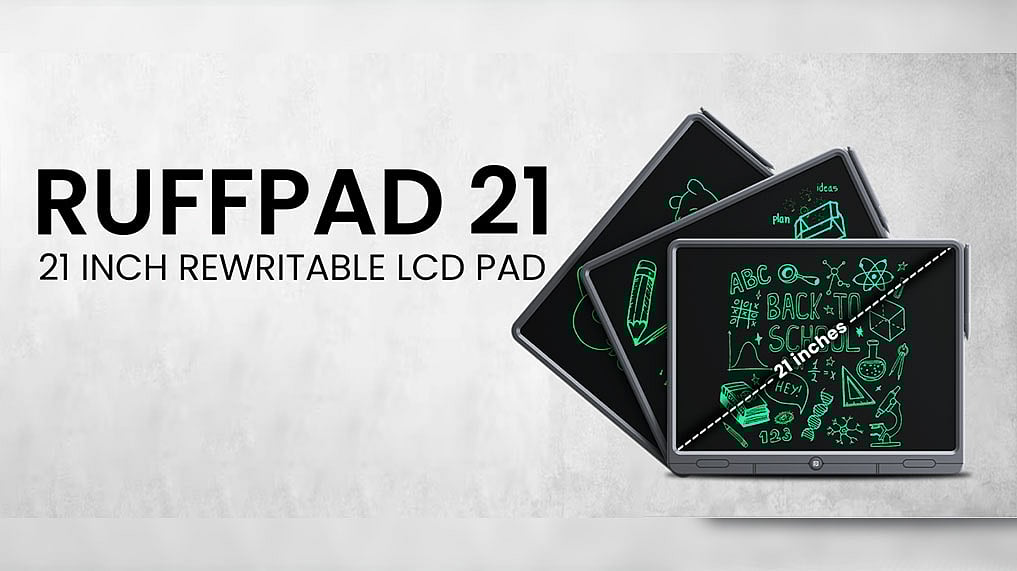 Portronics Unveils 'Ruffpad 21' - A Smart Writing Tool