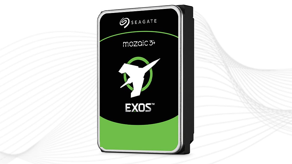 Seagate Unveils 30TB+ Exos Mozaic 3+ HDD