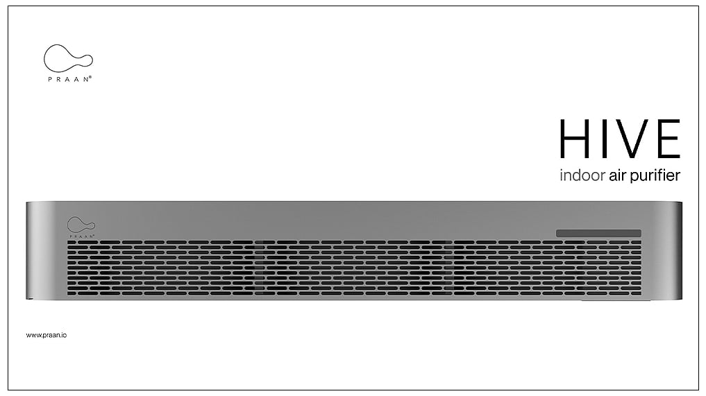 Breath Fresh Air with Praan's HIVE Air Purification Device