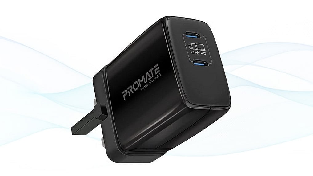 Promate Unveils PowerPort 65W Charger with GaNFast Technology